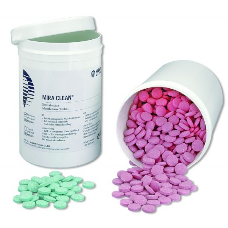 MIRA CLEAN COMPRIME DENTIFRICE X 1000