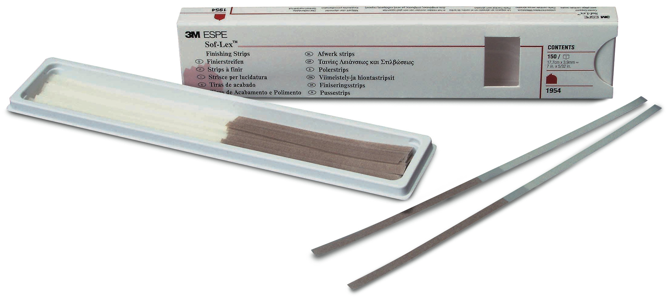 SOF-LEX STRIPS 1954 (grain gros/moyen) X 150