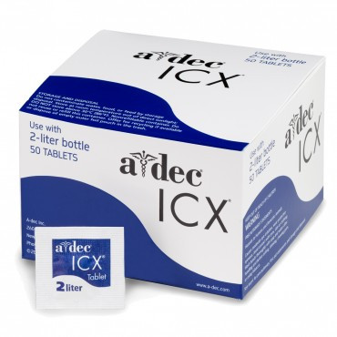 ICX: COMPRIMES DE DESINFECTION POUR ADEC 2L X 50