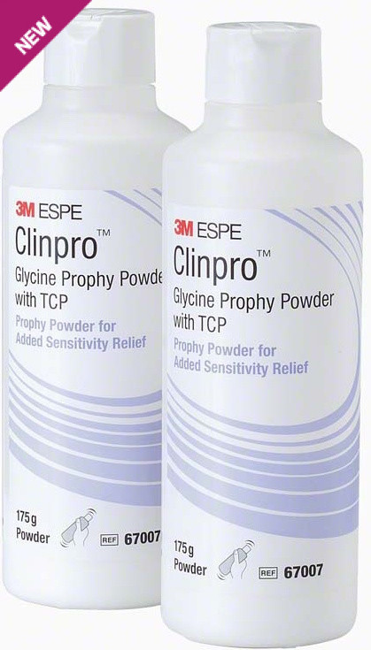 CLINPRO GLYCINE PROPHY POWDER AVEC FTCP: 2 X160 GR.